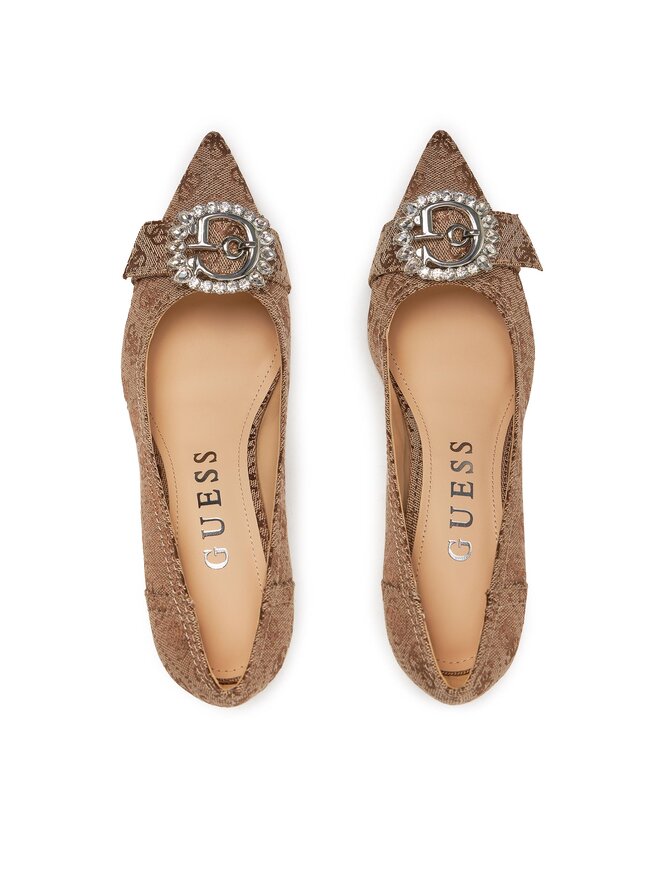 High Heels Guess Francy2 FLJFR2 FAL08 Beige | eschuhe.de