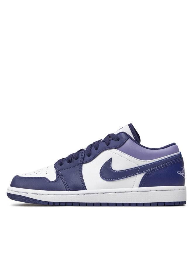 Sneakers Nike Air Jordan 1 Low 553558 515 Violett | eschuhe.de