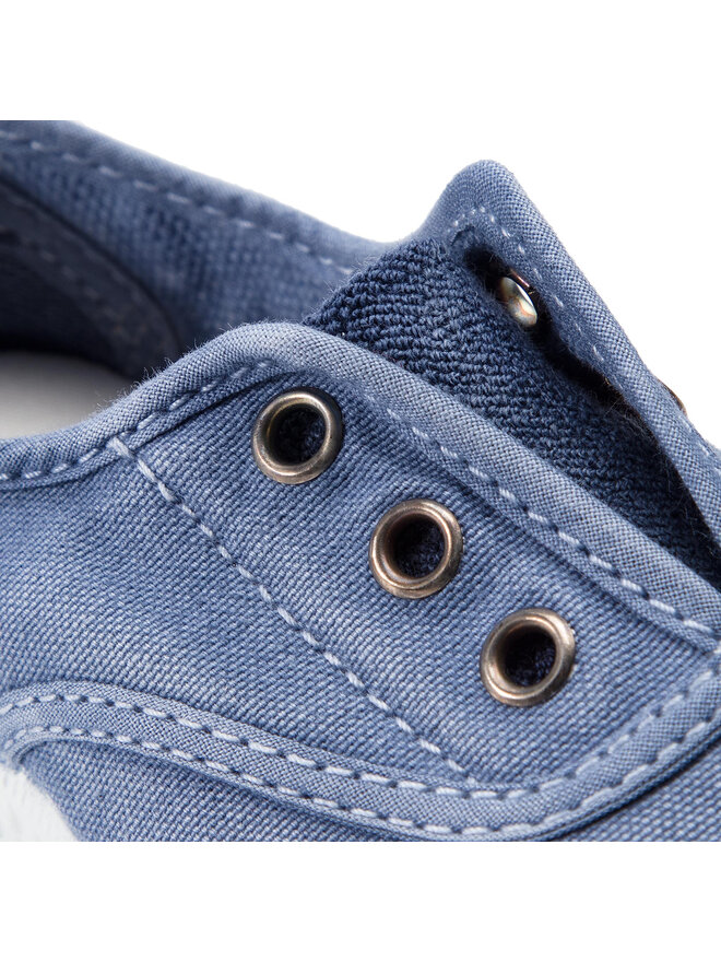 Sneakers aus Stoff Cienta 70777 Blau | eschuhe.de