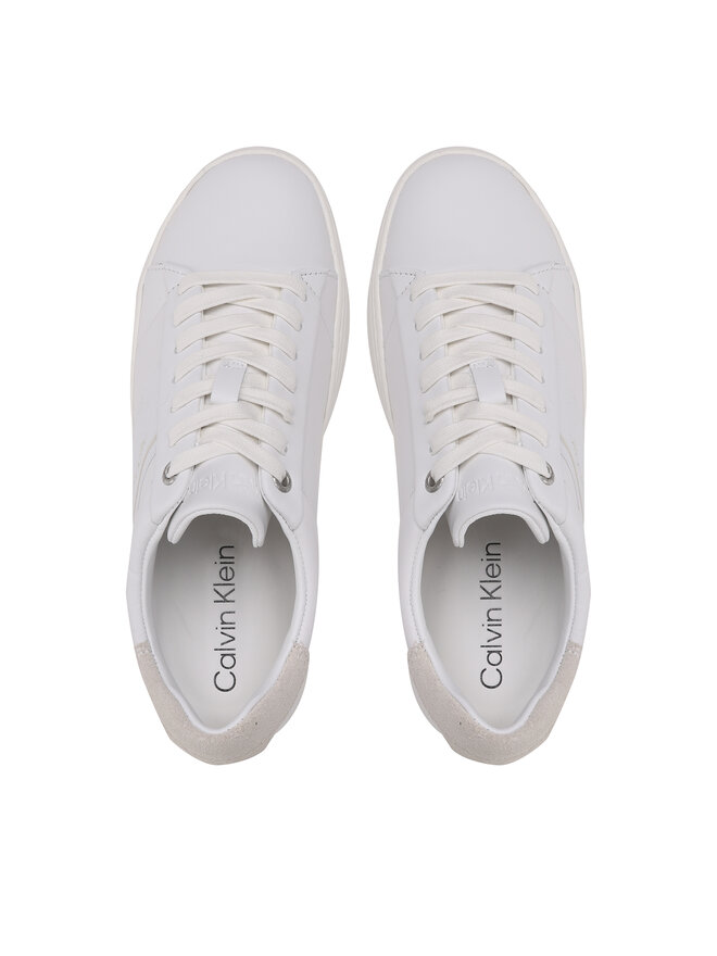 Sneakers Calvin Klein Clean Cupsole Lace Up-He HW0HW01415 Bianco ...
