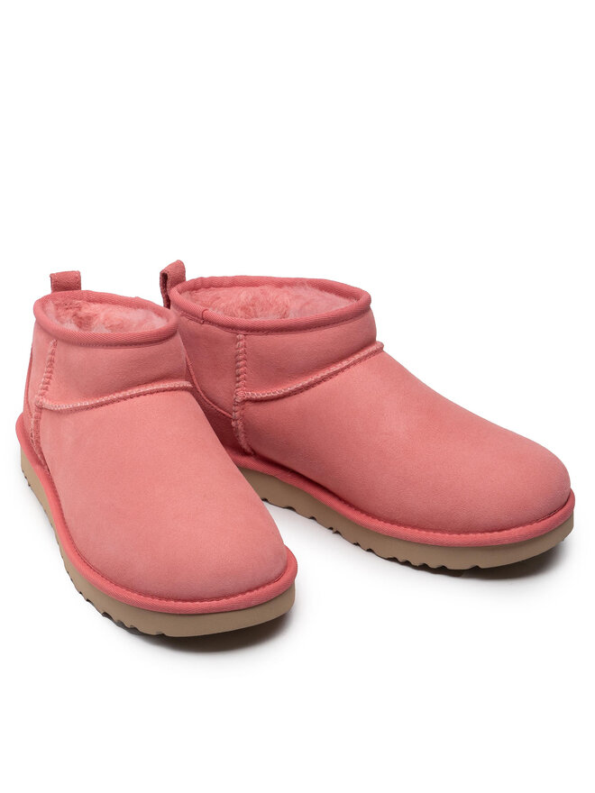 Cizme de zăpadă Ugg W Classic Ultra Mini 1116109 Roz | epantofi.ro