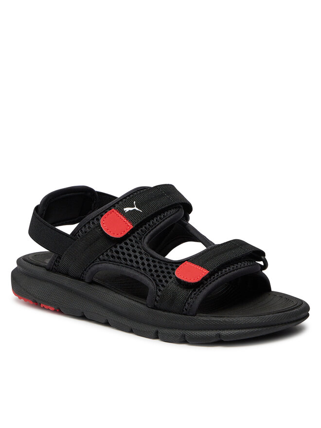 Sandały Puma Evolve Sandal Jr 390449-01 Czarny | eobuwie.com.pl