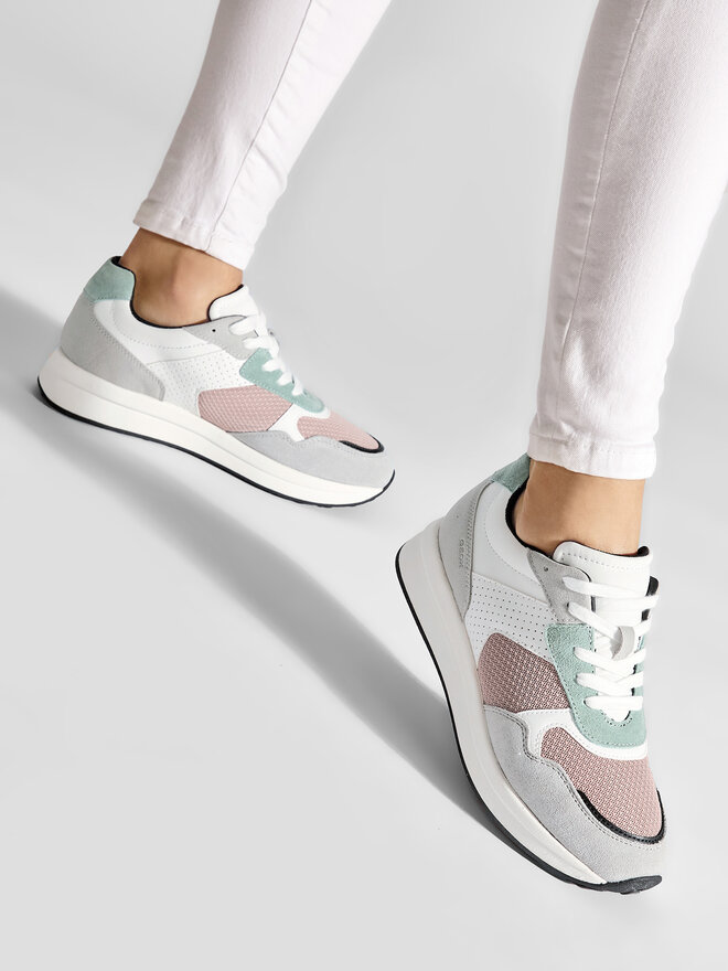 Sneakers Geox D Runntix B D25RRB 01422 C8113 Bunt | eschuhe.de