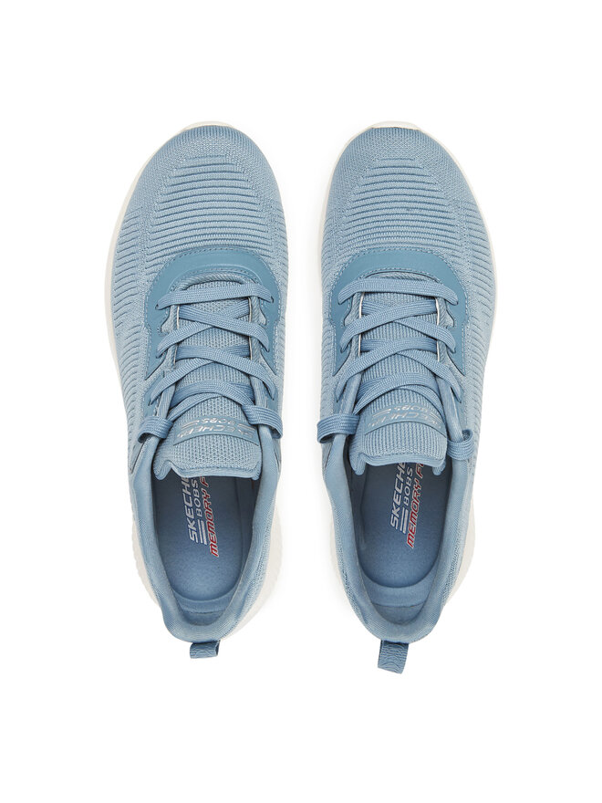 Sneakers Skechers Bobs Squad-Tough Talk 32504/LTBL Blau | eschuhe.de