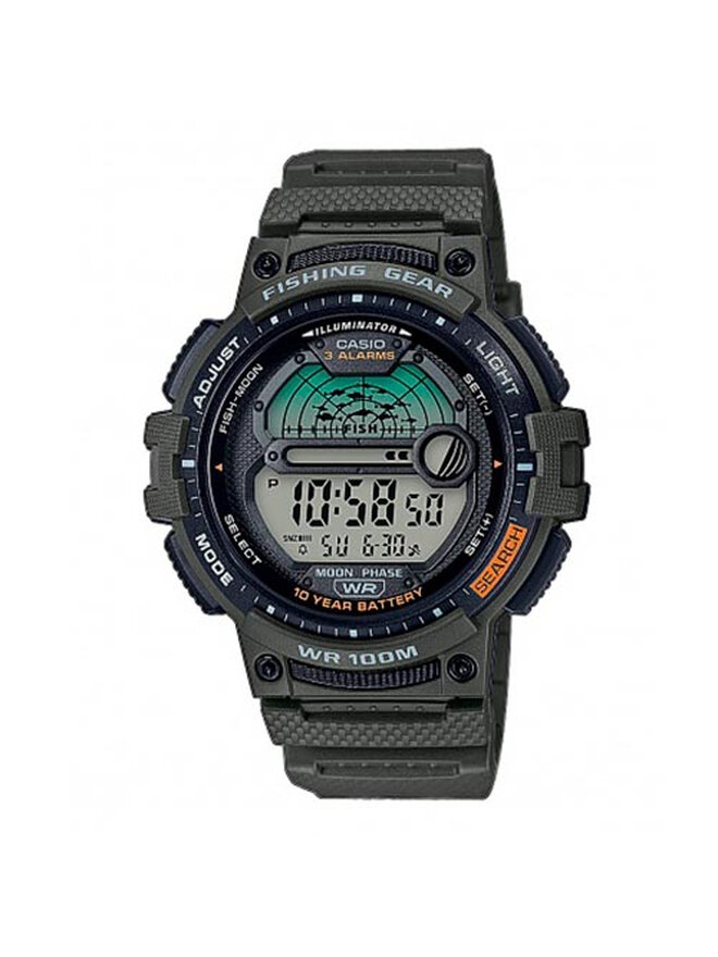 Uhr Casio WS-1200H -3AVEF Grün | eschuhe.de