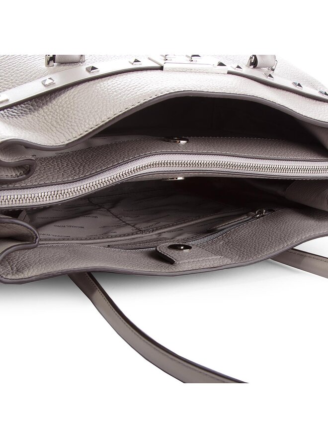 Handtasche MICHAEL Michael Kors Addison 30F8SADT3L Grau | eschuhe.de