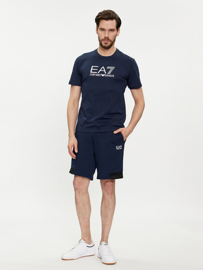 EA7 Emporio Armani Camiseta 3DPT71 PJM9Z 1554 Azul marino Regular Fit | zapatos.es