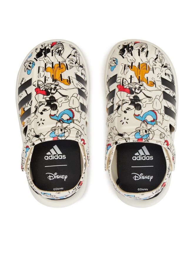 Sandały adidas Disney Water Sandals Kids IF0927 Biały | eobuwie.com.pl