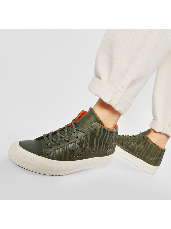 Sneakersy Converse One Star Counter Climate Mid 158836C Zielony ...