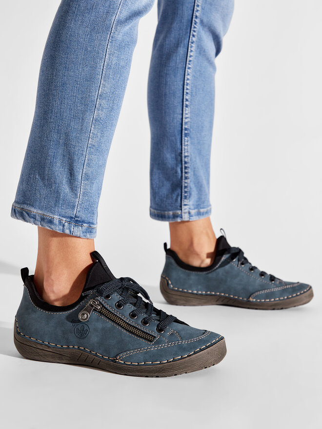 Sneakers Rieker 52573-14 Bleumarin | epantofi.ro