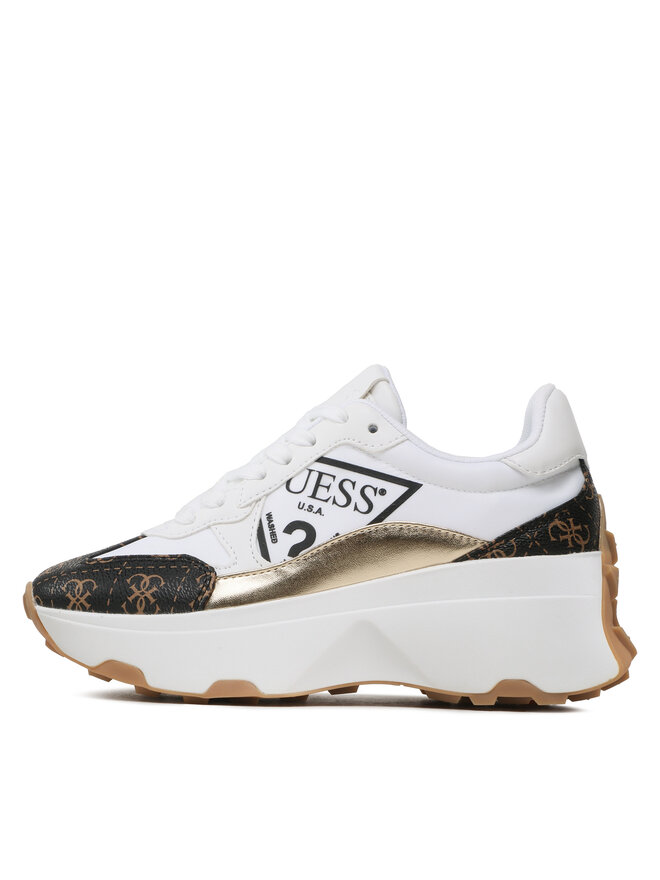 Sneakers Guess Calebb5 FL7C5B FAL12 Weiß | eschuhe.de