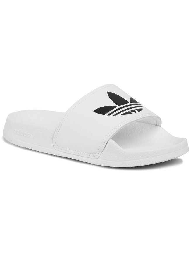 Klapki adidas adilette Lite J EG8272 Biały | eobuwie.com.pl