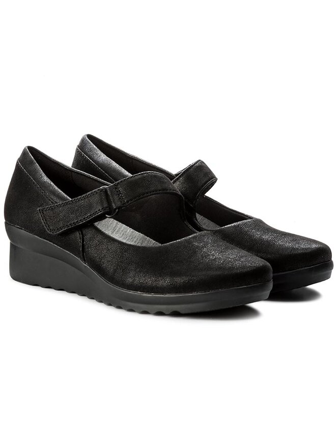 Halbschuhe Clarks Caddell Yale 261293784 Schwarz | eschuhe.de