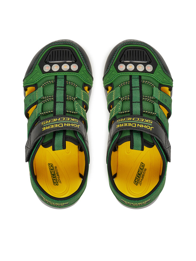 Сандали Skechers Hypno-Splash- 407070L/GNBK Зелен | obuvki.bg