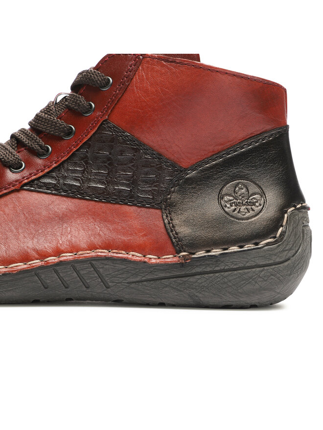 Botine Rieker 52512-38 Roșu | epantofi.ro