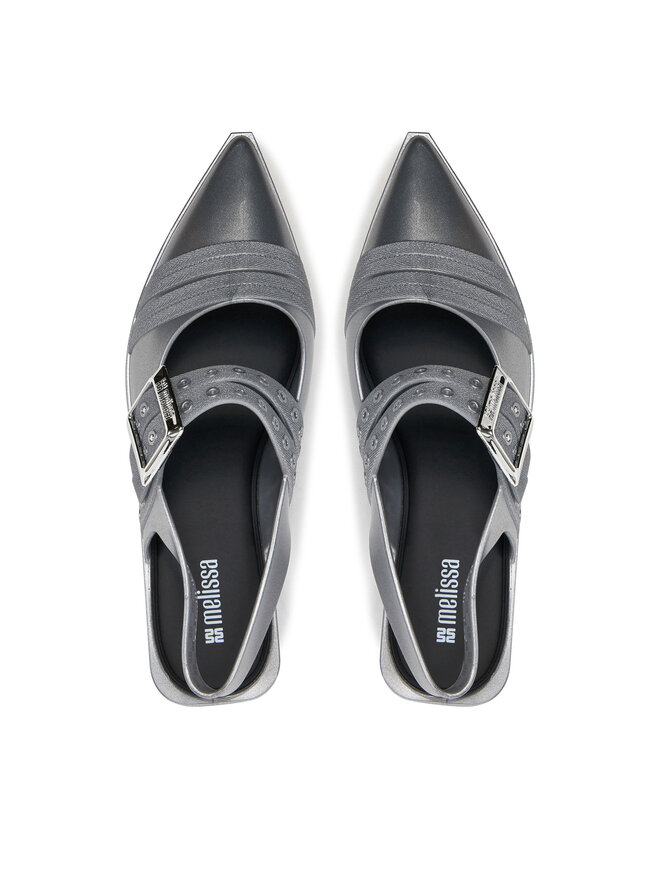 Ballerinas Melissa Melissa Ladylike Ad M 35973 Silberfarben | eschuhe.de