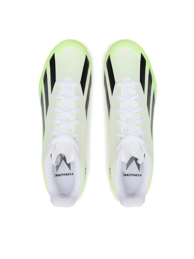 Fußballschuhe adidas X Crazyfast.4 Indoor Boots IE1586 Weiß | eschuhe.de