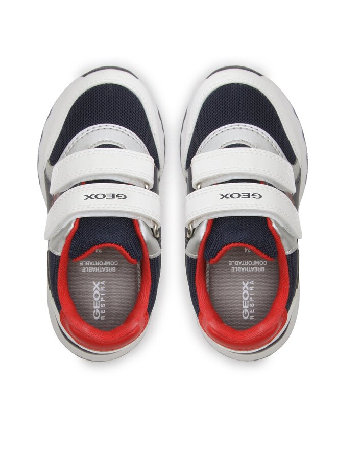 Sneakers Geox B Pyrip Boy B264YA0CE14C0899 S Weiß | eschuhe.de