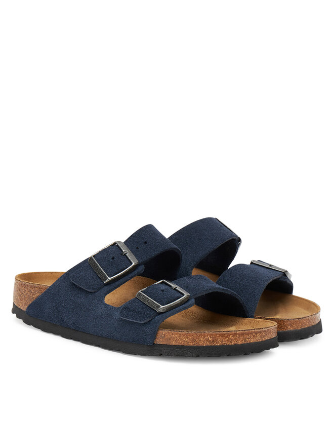 Klapki Birkenstock Arizona 1030895 Granatowy | eobuwie.com.pl