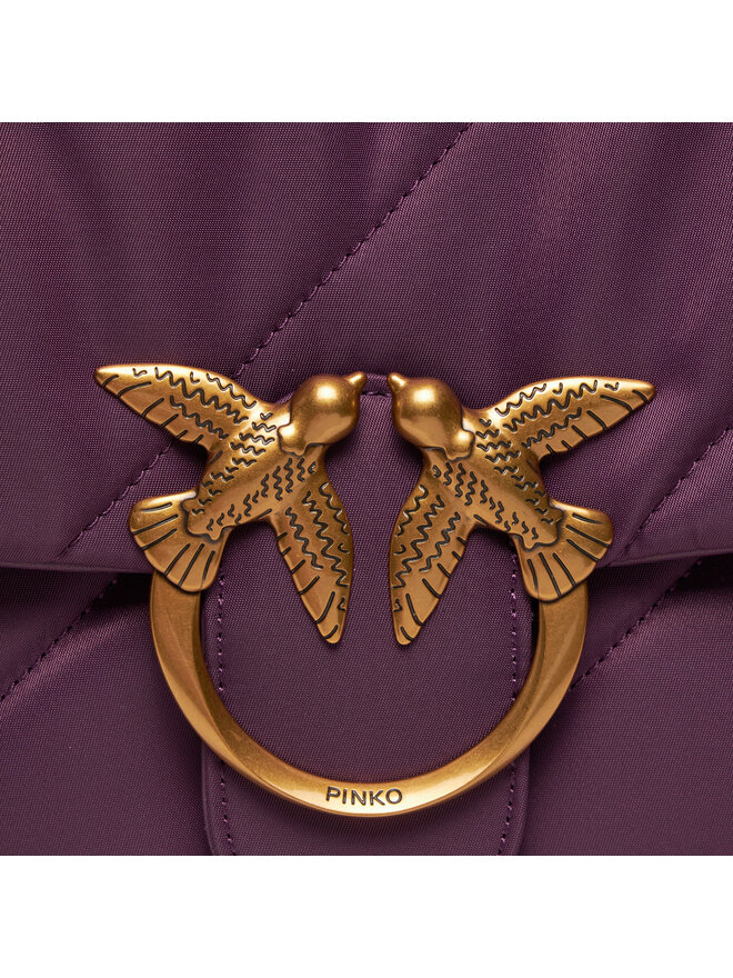 Τσάντα Pinko Love Extra Puff Maxi Quilt Cl PE 24 PLTT 103347 A05F Μωβ ...