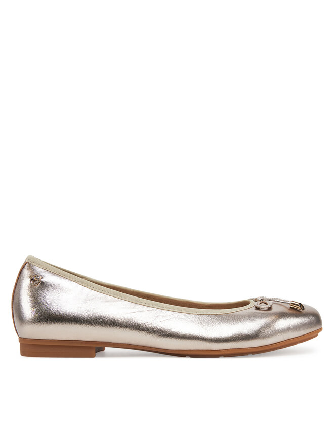 Baleriny Tamaris 8-82102-42 Złoty | eobuwie.com.pl