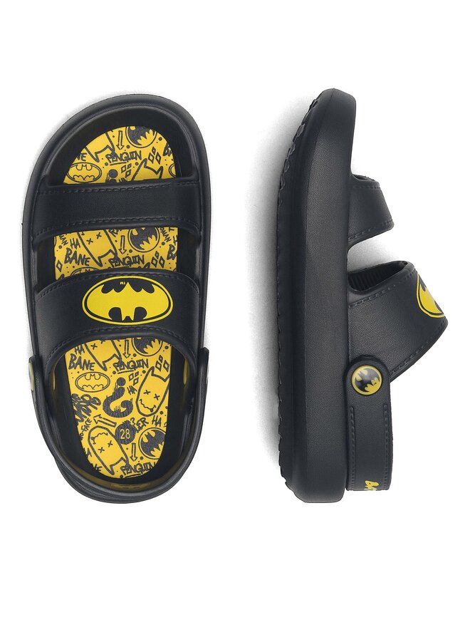 Sandalen Batman SS23-22WBBAT EO Schwarz | eschuhe.de