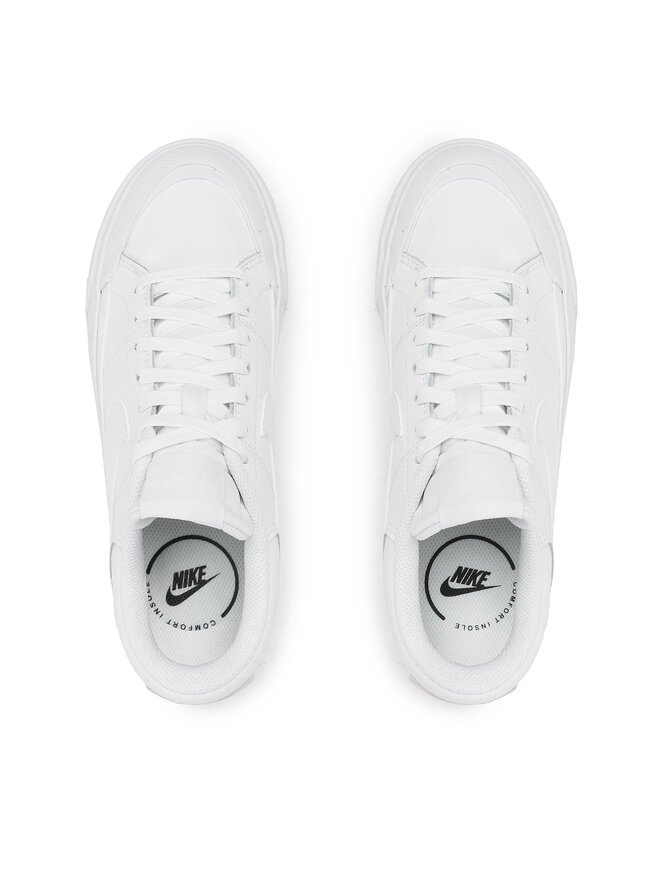 Sneakersy Nike Court Legacy Lift DM7590 101 Biały | eobuwie.com.pl