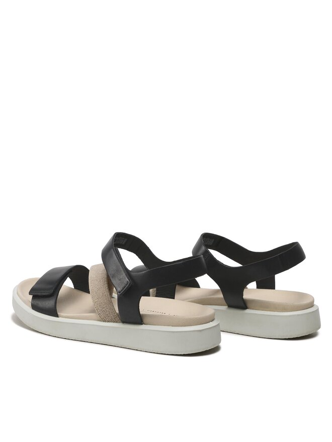 Sandały ECCO Yucatan W Sandal 27371302001 Czarny | eobuwie.com.pl