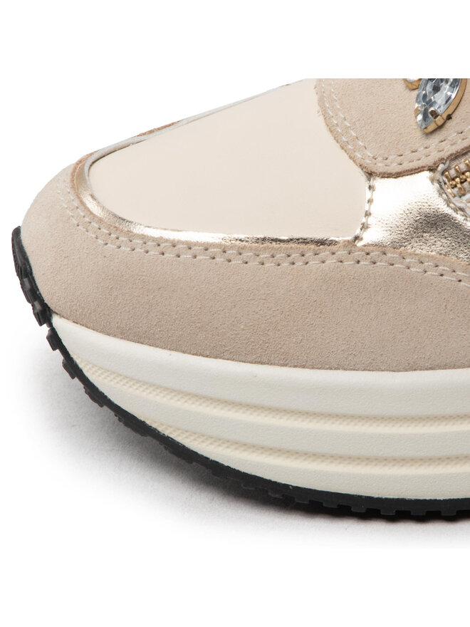 Sneakers Geox D Kency B D26QHB 02285 CH65K Bej | epantofi.ro