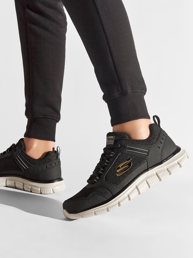 Sneakers Skechers Knockhill 232001/BKGD Negru | epantofi.ro