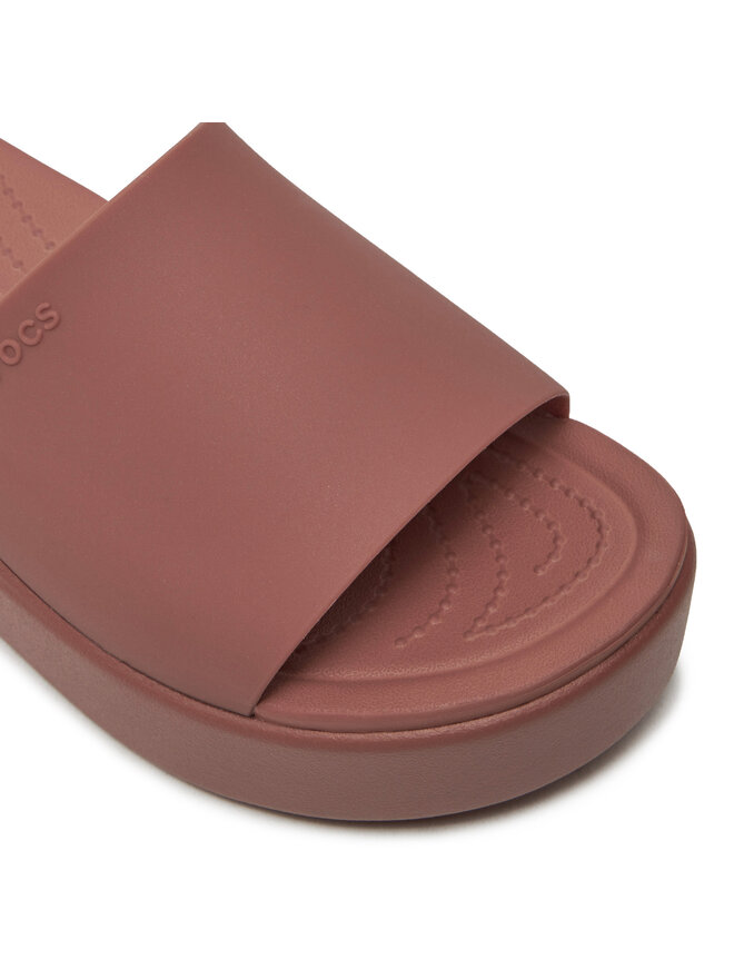 Pantoletten Crocs Brooklyn Slide 208728 Dunkelrot | eschuhe.de
