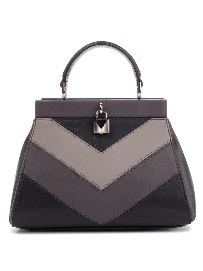 Handtasche MICHAEL Michael Kors Gramercy Frame 30F8SZ6S1O Grau | eschuhe.de