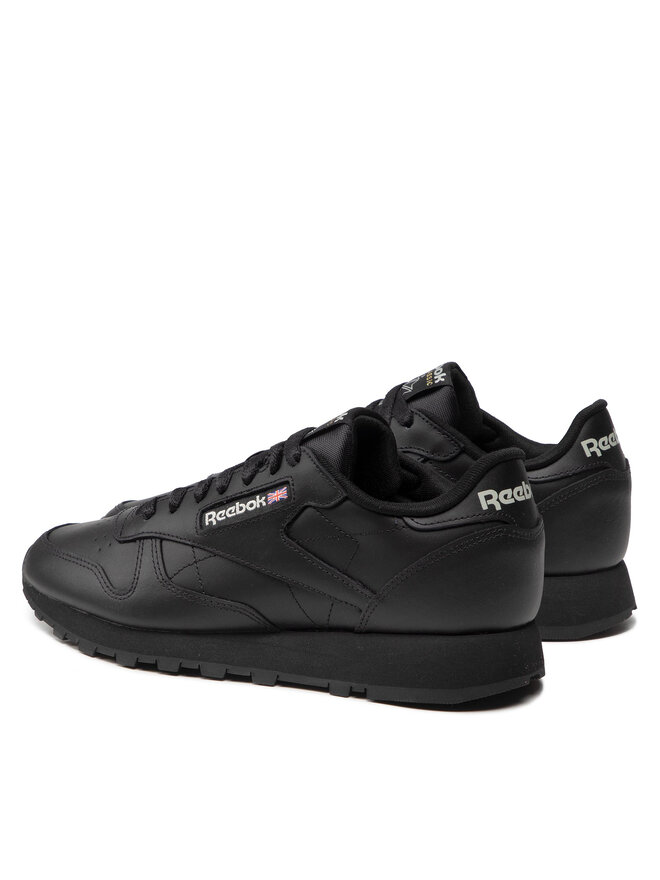 Sneakersy Reebok Classic Leather GY0955 Czarny | eobuwie.com.pl