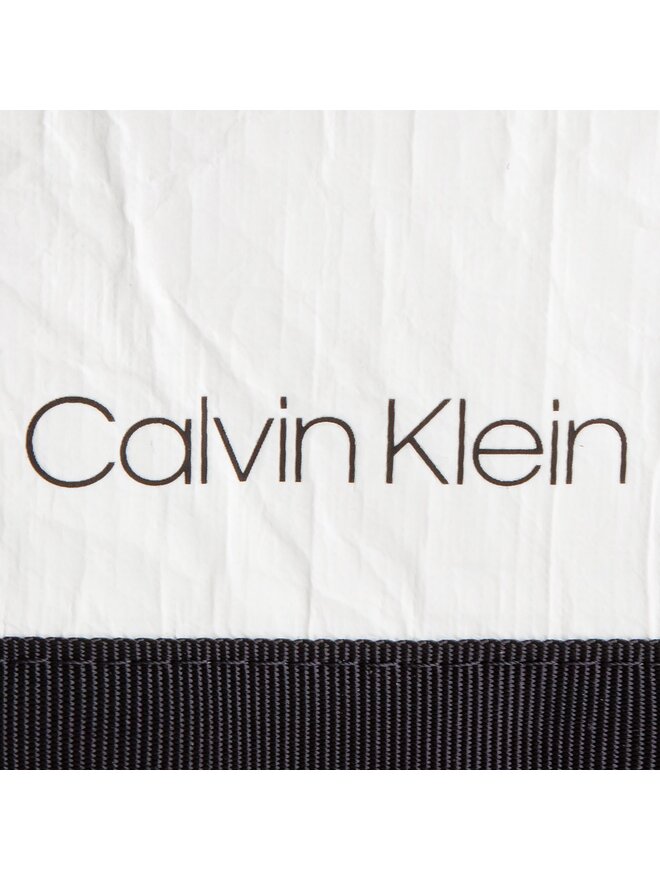 Bolso Calvin Klein Outline Ew Shopper K60K604815 Blanco | zapatos.es
