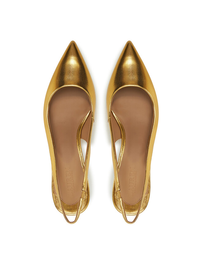 Sandalen LAUREN RALPH LAUREN Lolah II 802935635002 Goldfarben | eschuhe.de