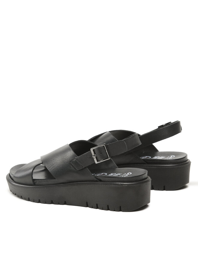 Sandały Ara 12-33516-01 Czarny | eobuwie.com.pl