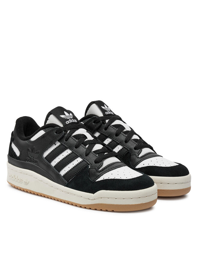 Sneakersy adidas Forum Low Cl J ID6862 Czarny | eobuwie.com.pl
