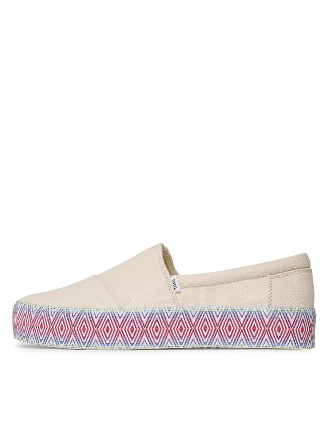 Zapatillas de tenis Toms Alp Fenix Platform Slip On 10019814 Beis ...