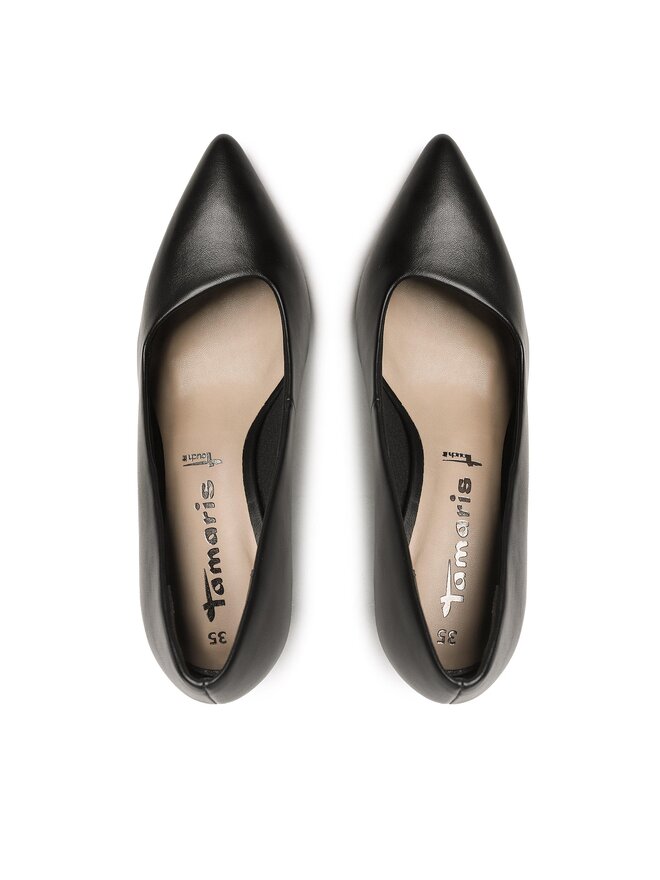 Pantofi cu toc subțire Tamaris 1-22421-20 Negru | epantofi.ro