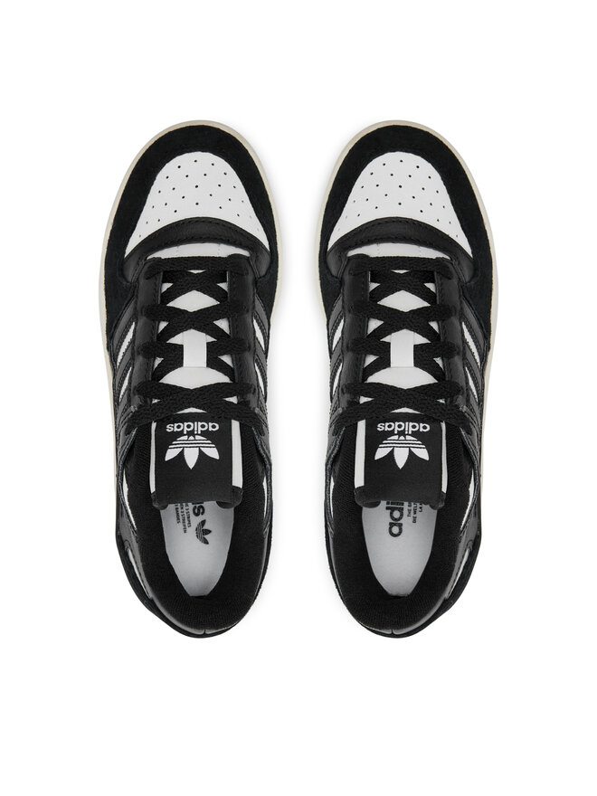 Sneakersy adidas Forum Low Cl J ID6862 Czarny | eobuwie.com.pl