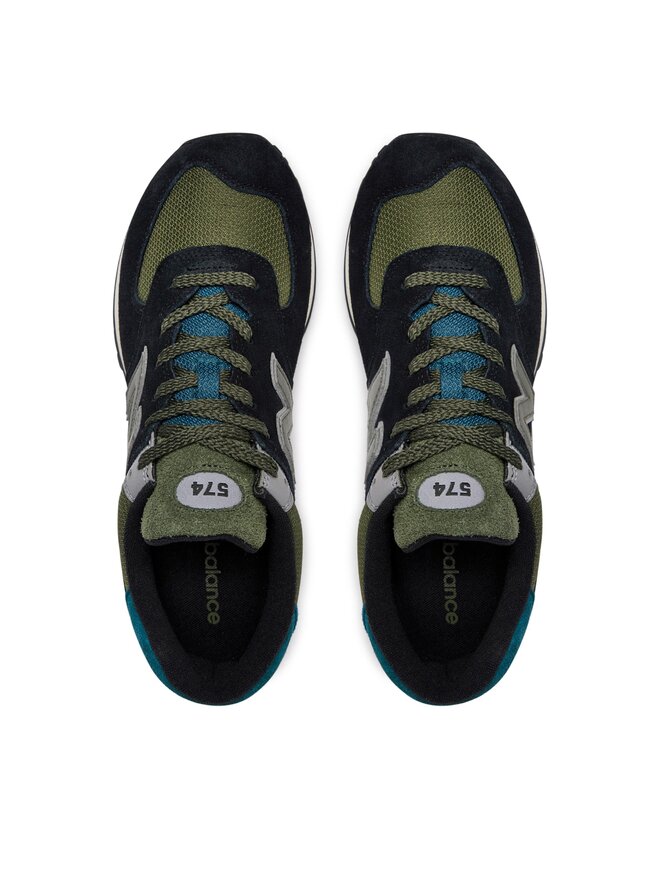 Sneakers New Balance U574KBG Schwarz | eschuhe.de