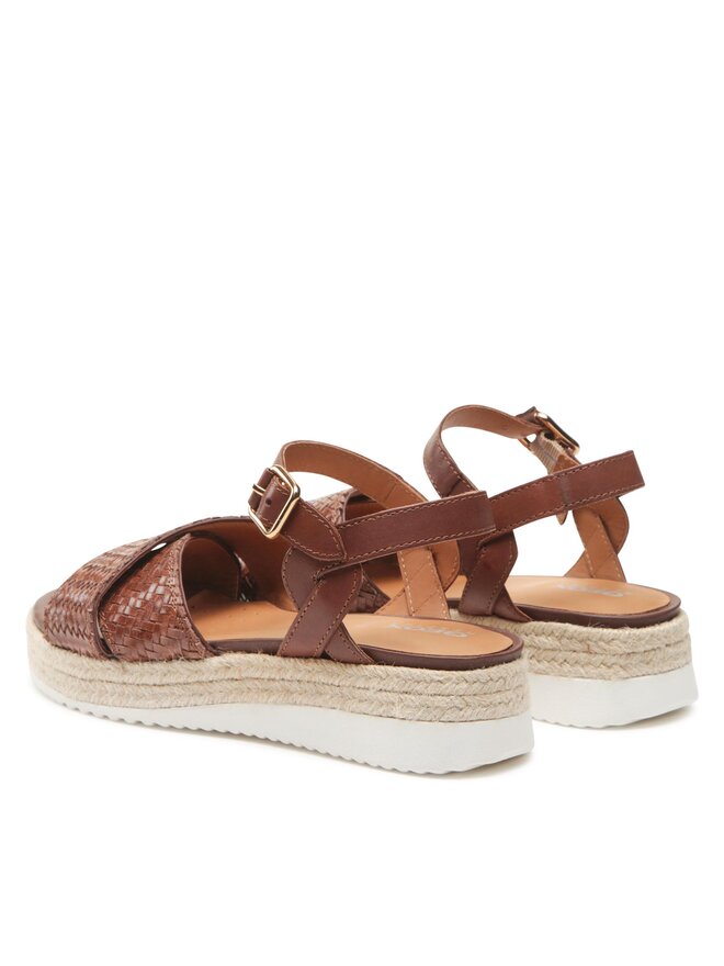 Sandalen Geox D Eolie D35SRA08143C0013 Braun | eschuhe.de