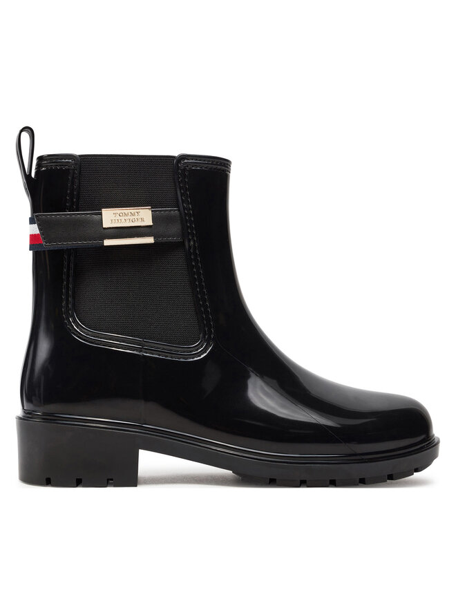 Botas de agua Tommy Hilfiger FW0FW08214 Negro | zapatos.es
