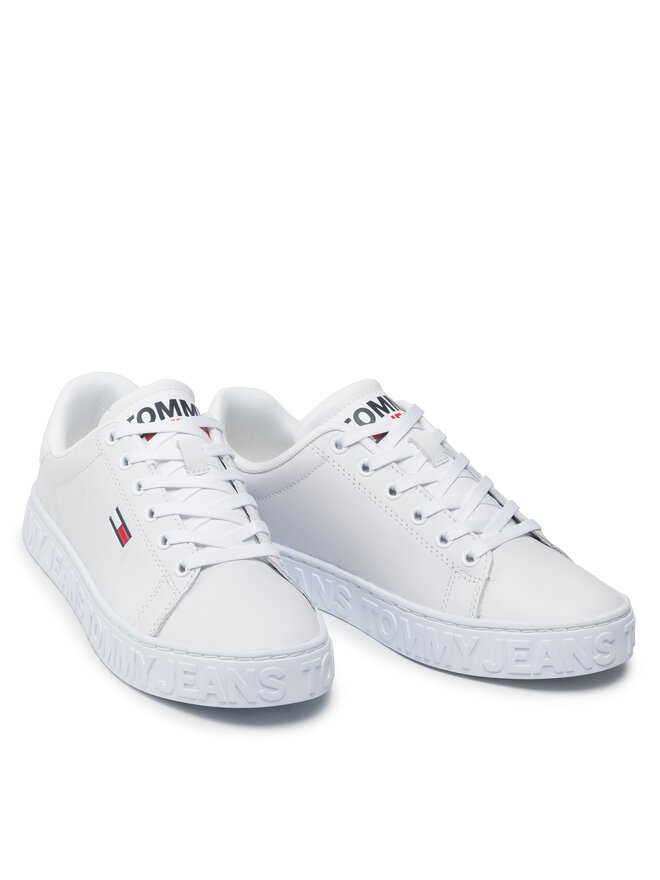 Sneakers Tommy Jeans Cool Tommy Jeans Sneaker EN0EN01787 WeiB eschuhe