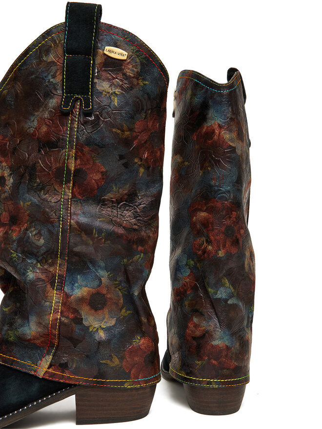 Cizme și botine cowboy Laura Vita Ercwinao 22 Colorat | epantofi.ro