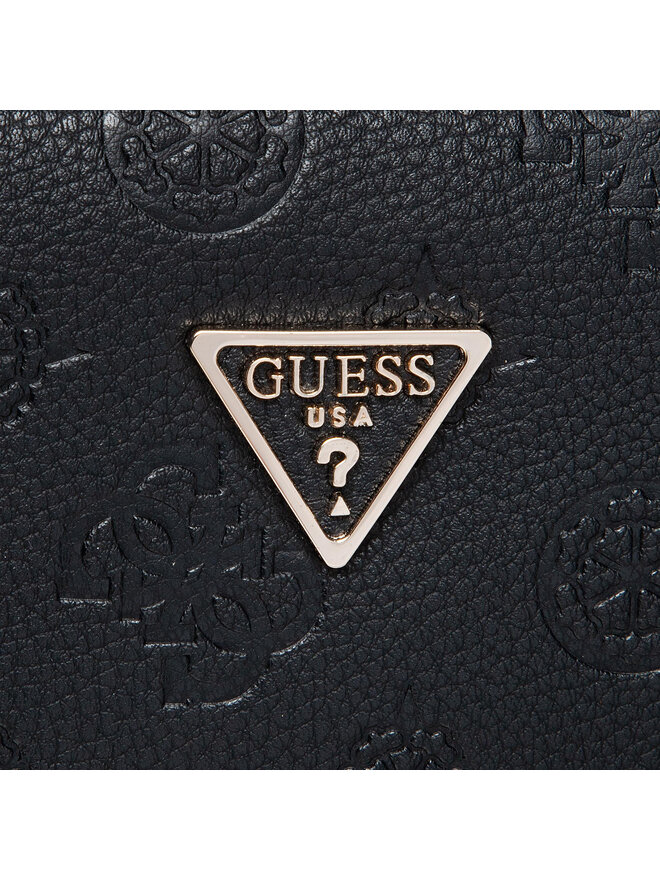 Handtasche Guess Helaina Mini Crossbody Top Zip HWPG84 03720 Schwarz ...
