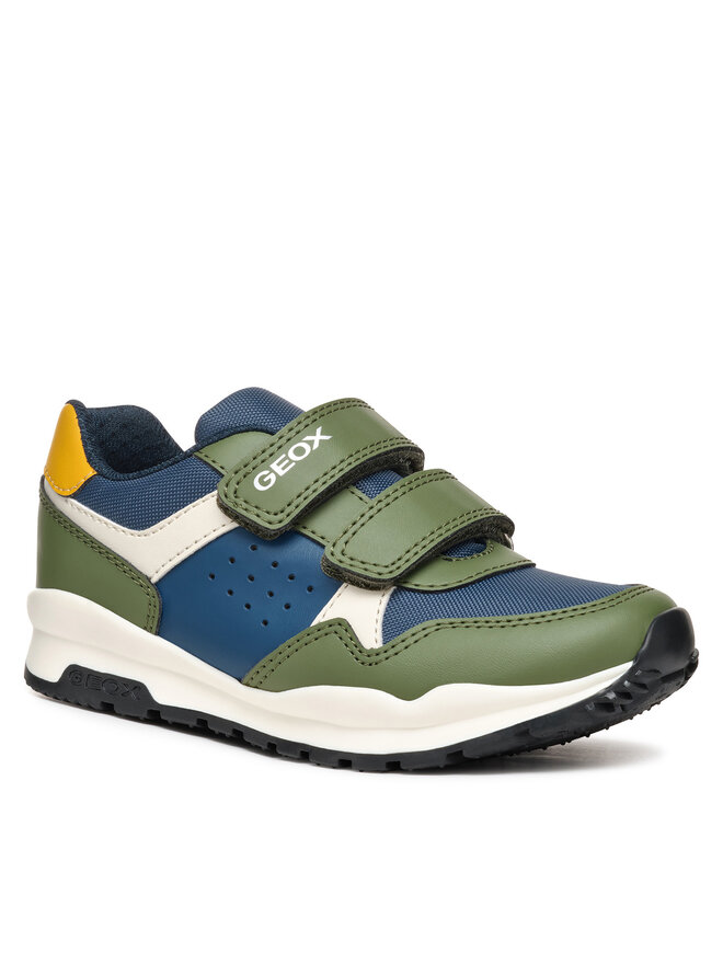 Sneakersy Geox Pavel J4515A 054FU CA34B S Zielony | eobuwie.com.pl