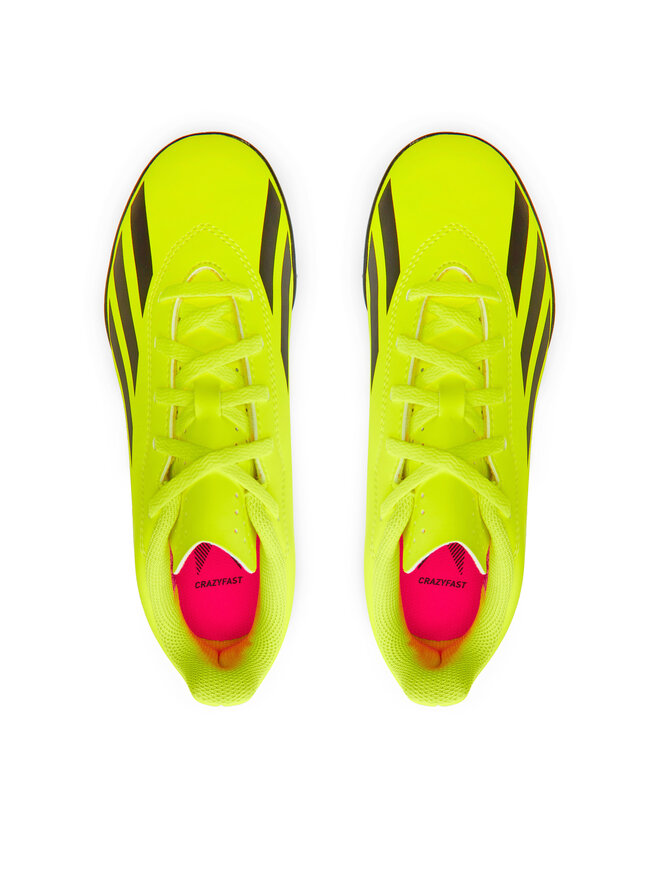 Zapatos de fútbol adidas X Crazyfast Club Turf IF0707 Amarillo | zapatos.es