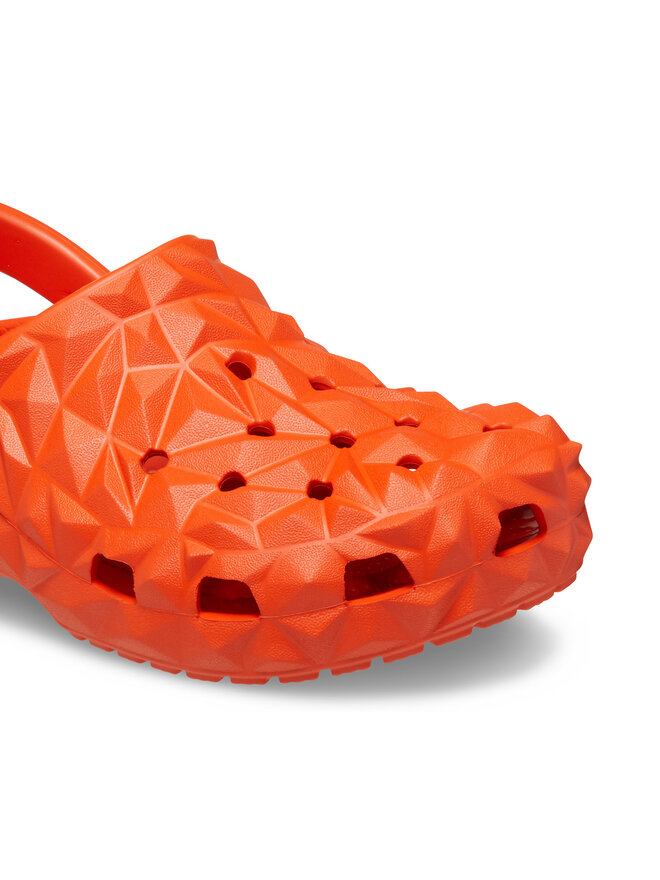 Pantoletten Crocs Classic Geometric Clog 209563 Rot | eschuhe.de