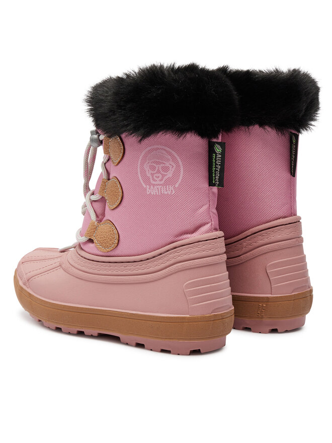 Cizme de zăpadă Boatilus Nippy 02 Sint. Leather Boot NN02 VAR.42MR Roz ...